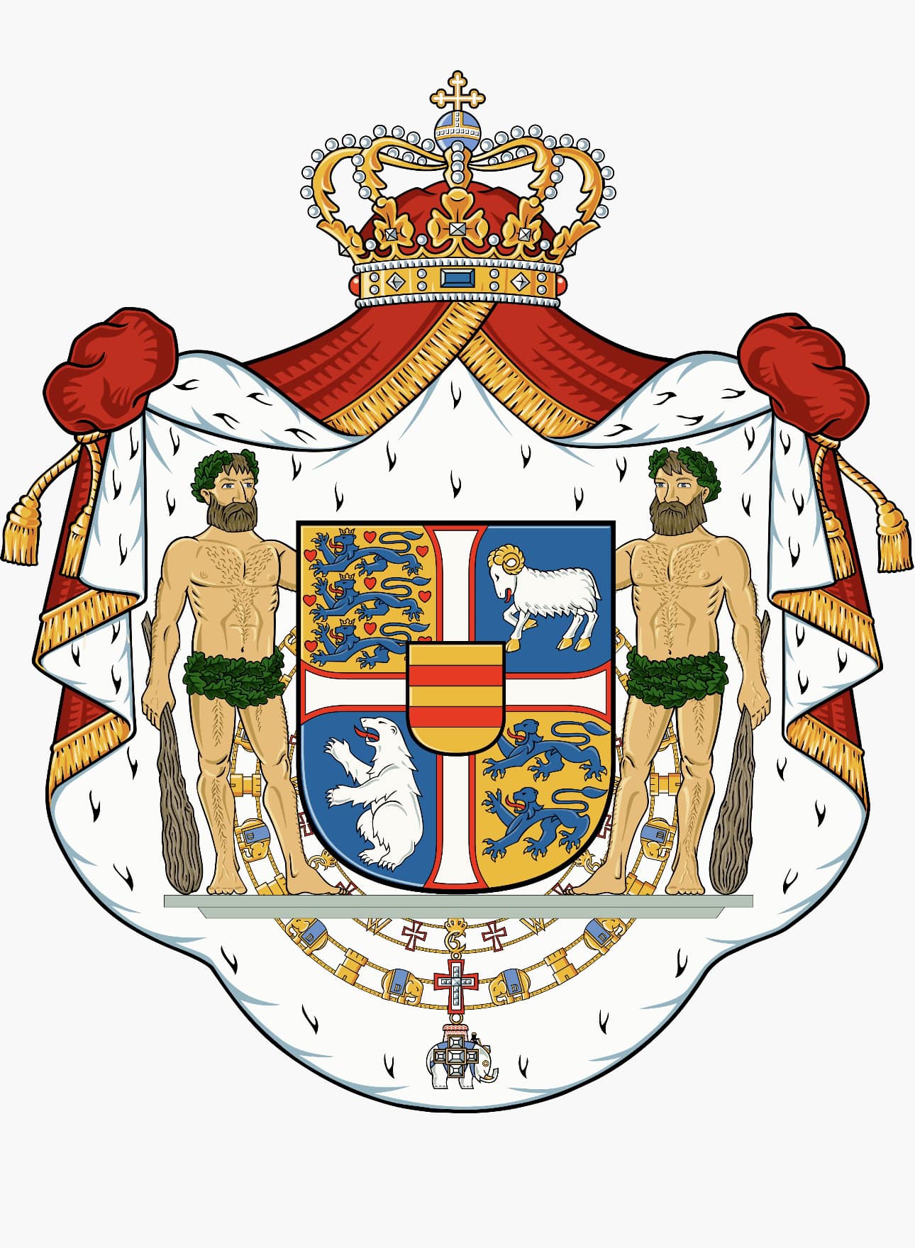Danish Coat of Arms Updated | EXARANDORUM